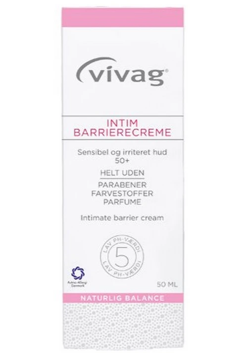 Vivag intim barrierecreme, 50ml. - Vivag Female - 46,95