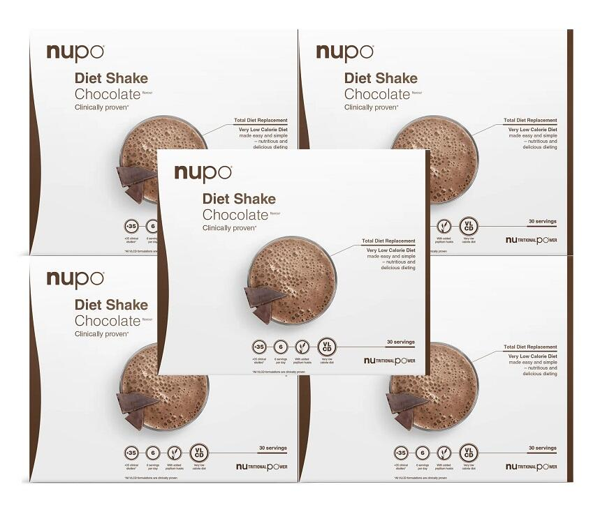 Nupo Chocolate Diet Megakøb, 4800g.