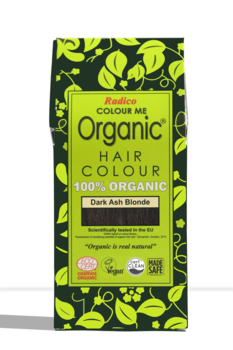 Radico Økologisk og vegansk henna hårfarve – Dark Ash Blonde, 100g ...