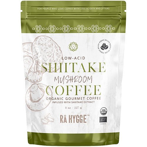 Rå Hygge Kaffe m. Shiitake svampeekstrakt- hele bønner Ø, 227g. - Andre ...